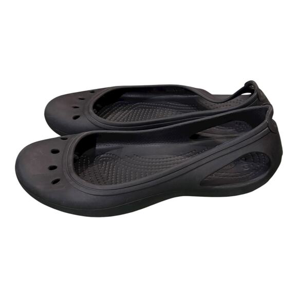 CROCS | Shoes | Crocs Womens Kadee Black Ballet Flats 1 | Poshmark